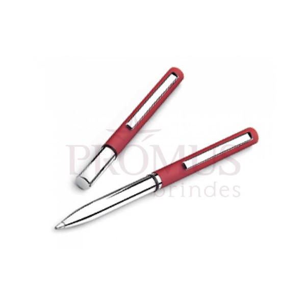 Mini Caneta Esferográfica em Metal Personalizada H084